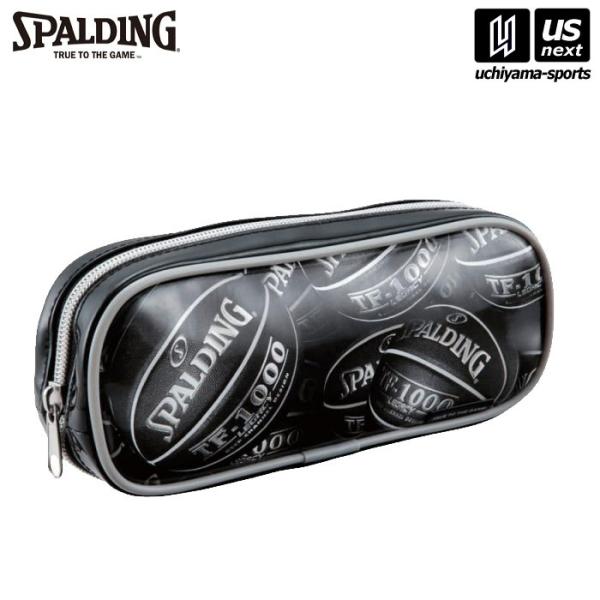 /メーカー スポルディング/品名 プリントペンケース ブラック/品番 SPF130B/サイズ W210×H85×D50-70mm/カラー ブラック/素材 【表地】PVC、PE、ポリエステル/重量 80g/ファスナーを一周ぐるりと開けるとペン...