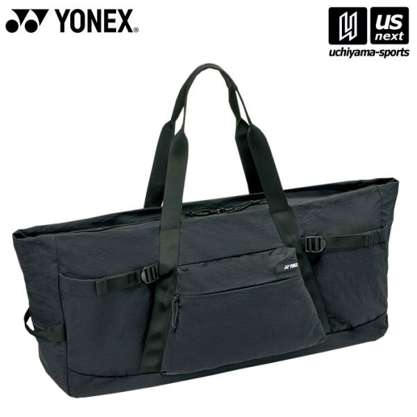 /メーカー ヨネックス（YONEX）/品名 トートバッグワイド（テニス2本用）/品番 BAG2661W/カラー 007（ブラック）/素材 ナイロン/サイズ 86×17×33cm/生産国 ベトナム/商品機能・フロントポケット・ボトルスリーブ・...