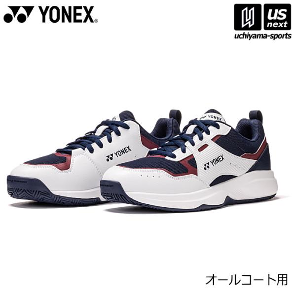 /メーカー ヨネックス（YONEX）/品名 パワークッションプロムーブクラシック AC/品番 SHTPA/カラー 784（ホワイト/ネイビー/レッド）/素材アッパー：人工皮革ミッドソール：合成樹脂アウトソール：ゴム底/サイズ 21.0 21...