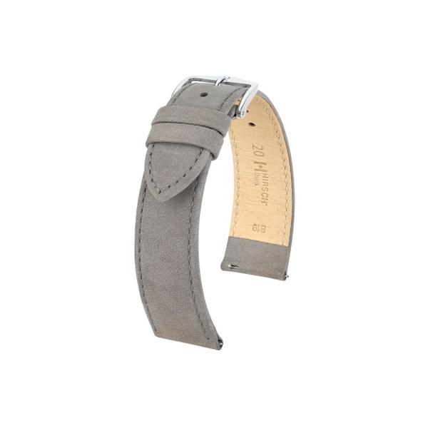 メーカー：HIRSCH ヒルシュ<br>製品名：03433030-2-20<br>JANコード：050513208462<br>バンドカラー：グレ-<br>長さ：Lサイズ 尾錠側：80mm（尾...