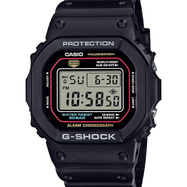 メーカー：CASIO  カシオ G-SHOCK ジーショック Gショック　製品名：DW-5600RL-1JF　JANコード：4549526396731　本体サイズ(高さ×幅×奥行)：48.9×42.8×13.4　本体重量：52　バンド：14...