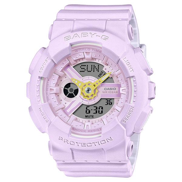 メーカー：CASIO カシオ BABY-G ベイビージー ベビージー　製品名：BA-110AH-6AJF　JANコード：4549526406812　本体サイズ(高さ×幅×奥行)：46.3×43.4×15.8　本体重量：44.9　バンド：12...