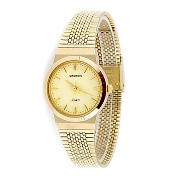 メーカー：CROTON クロトン製品名：RT-119L-4JANコード：4961136061425説明1 仕様：クオーツ　ケース素材：真鍮　風防素材：クリスタルガラス説明2 バンド素材：ステンレス説明3 防水：日常生活防水　説明5 メーカー...