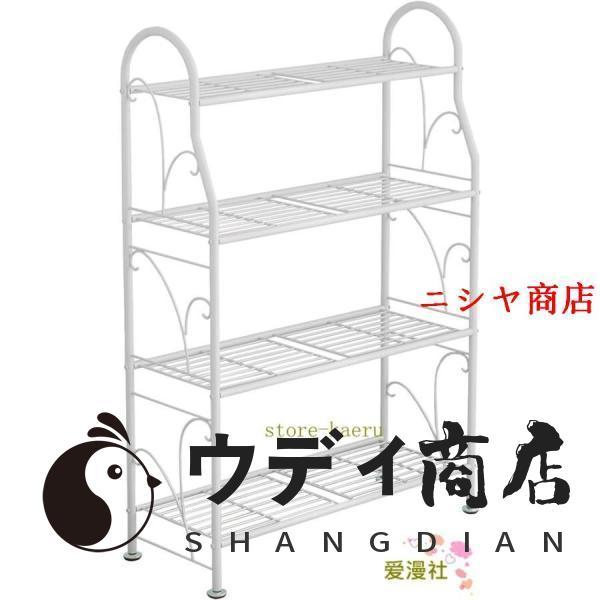 安全性を考慮：プランターラックは水はけと通気性に優れ、落下防止のためのカスケードメタル仕切り板が付いており、安心してお使いいただけます。? 材質：棚の本体は太くて厚いスチールパイプで作られ、耐力が強く、頑丈で耐摩耗性があり、表面は静電焼付け...