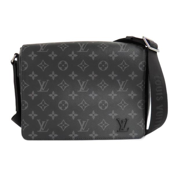 【名古屋】ルイヴィトン ディストリクトPM NV3 M46255 モノグラム エクリプス ショルダーバッグ ブラック レザー 男女【↓ 詳しいスペックは下の商品説明をご確認下さい ↓】