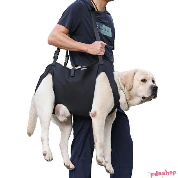【犬の介護用ハーネス】犬 歩行補助 ハーネスは、関節損傷、関節炎、リウマチなどでバランスを失った犬を日常生活でサポートし、安定させることで、老犬や障害のある犬の若返りに役立ちます。 当社の犬用リフトハーネスは犬の全身をサポートでき、使い方は...