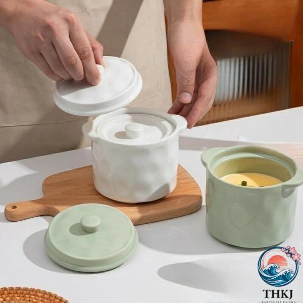 - 高品質のセラミック素材で作られているため、水を通して均一に調理し、一口ごとのスープの美味しさと栄養を高めます。 - 使い切りタイプなので、食材を無駄にすることなく、いつでも健康的でおいしい料理をお楽しみいただけます。 - 絶妙なデザイン...