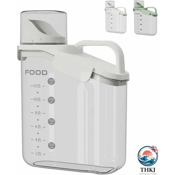 ?于?商品 【食品グレードの素材】食品グレードのPP素材で作られたこのドッグフード容器はBPAを含まず、ペットの食べ物の安全で健康的な保管ソリューションを保証します。 堅牢な構造により、食品の鮮度を保ち、品質を維持できるように設計されていま...