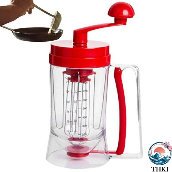粉つぎ器 たこ焼き 粉つぎ名人 900ml かき混ぜ器 バッターディスペンサー 粉つぎ器 たこ焼き 鯛焼き ロート 漏斗 小麦アロケーター かき混ぜ器 透明 たこ焼き作