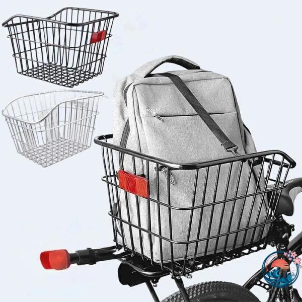 ●【頑丈な金属構造】カーゴバスケットは高品質の金属製で、卓越した耐久性と強度を提供します。 毎日の使用に耐えるように作られており、サイクリングのニーズすべてに長期的なパフォーマンスを提供します。●【十分な収納スペース】ランドセルやリュック、...