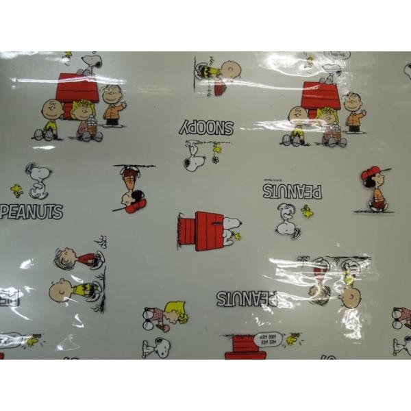 生地 テーブルクロス ビニールシート　スヌーピー