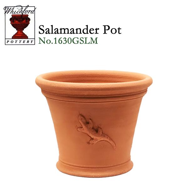 【発売日：2023年08月31日】英国（イギリス）製テラコッタ植木鉢 ウィッチフォード＜Whichford＞ SALAMANDER Pot《サラマンダーポット》7号鉢相当サラマンダー（オオサンショウウオ）をあしらった渋谷園芸オリジナルデザイ...