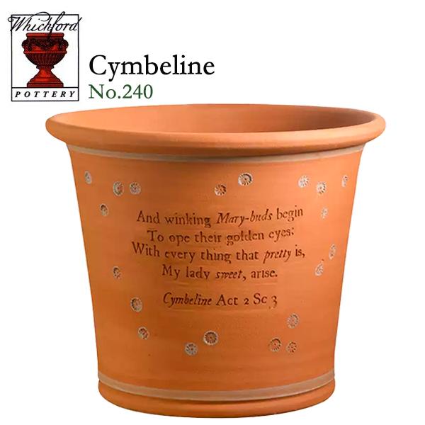 【発売日：2024年06月07日】ウィッチフォード　シンベリン　16号鉢相当　　Whichford Pottery　 CYMBELINEシェイクスピアの生誕450周年を記念して作られたポットです