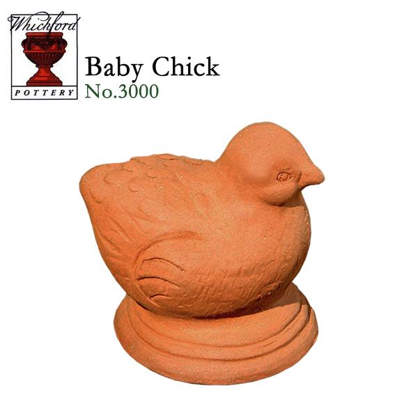 【発売日：2025年10月24日】ウィッチフォードWhichford Potteryテラコッタ ガーデンオーナメント12号相当Baby Chickヒヨコ英国製