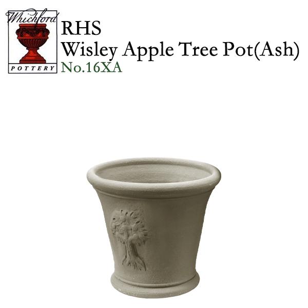 【発売日：2025年10月24日】ウィッチフォード Whichford Pottery テラコッタ 植木鉢　ウィズリーアップルツリー アッシュ　Wisley Apple Tree Pot  Ash　4号相当　英国製 　