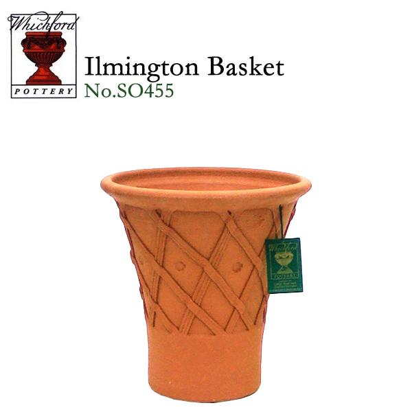 【発売日：2024年06月07日】ウィッチフォード＜Whichford Pottery＞ ILMINGTON BASKET《イルミントン バスケット》8号鉢相当◇渋谷園芸オリジナルデザイン◇※植物はイメージです。お届けは鉢のみです。