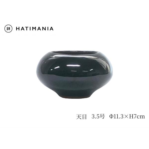 天目3.5号丸鉢 2001-B【陶器】直径11.3cm【間口 7cm】・高さ7cm陶器の性質上、多少の擦り傷・大小及び色の違い等はご了承下さい。