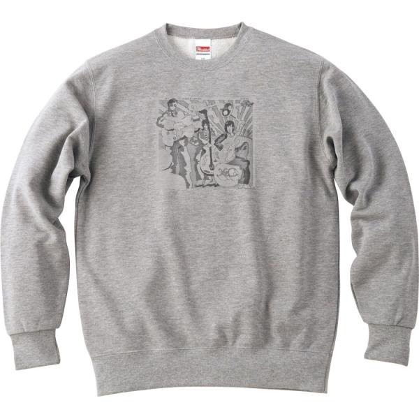 裏パイルのオールシーズン使えるトレーナーになります。◆綿60% ポリエステル40％　厚み：普通 9.7oz 裏パイル◆Sサイズ　身丈64ｃｍ　身幅50ｃｍ　袖丈59ｃｍ　肩幅　44ｃｍ◆Ｍサイズ　身丈67ｃｍ　身幅53ｃｍ　袖丈62ｃｍ　肩...