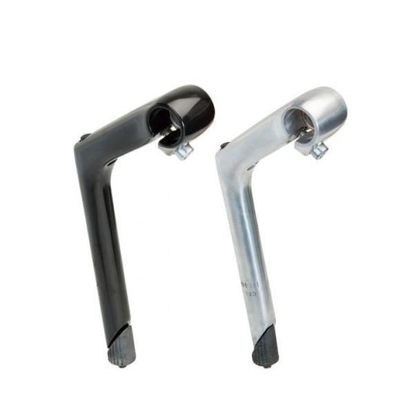 突き出し長100mm のクルーザー向けスレッドステム。材質:A356-T6 ダイキャスト アルミ合金コラム長:180mm (有効長 : 115mm)コラム径:22.2mm突き出し長:100mmバークランプ径:25.4mmアングル:120度カ...