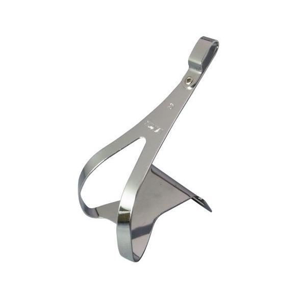 定番の鉄製トゥクリップ。NJS認定品サイズ:SS、S、M、L、LL鉄製、クロムメッキ※ご注文の前にご確認ください表示されている在庫情報については、実際の在庫情報と連動しておりません。ご注文頂きましたら、弊社および仕入先の在庫を確認いたしまし...