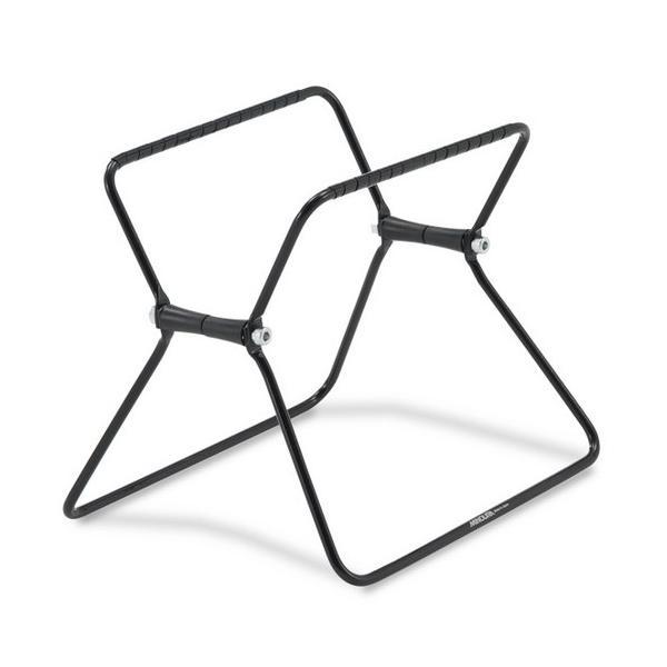 カラー:ブラック材質:スチール製品重量:1.0 kgs本体サイズ:L260 × W300 × H310 mm使用時サイズ:700Cロードの場合: H195 × W410 × D310 mm対応タイヤ幅 ・ホイール:タイヤ最大幅:57 mm ...