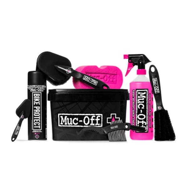 Muc-Off(マックオフ) 8 IN 1 BIKE CLEAN KIT 洗車キット 洗車に必要なアイテムが詰まった8in1キットフレームの洗車、コーティングができるキット。コンパクトに収納していつでもどこでも洗車ができます。 キット内容■...