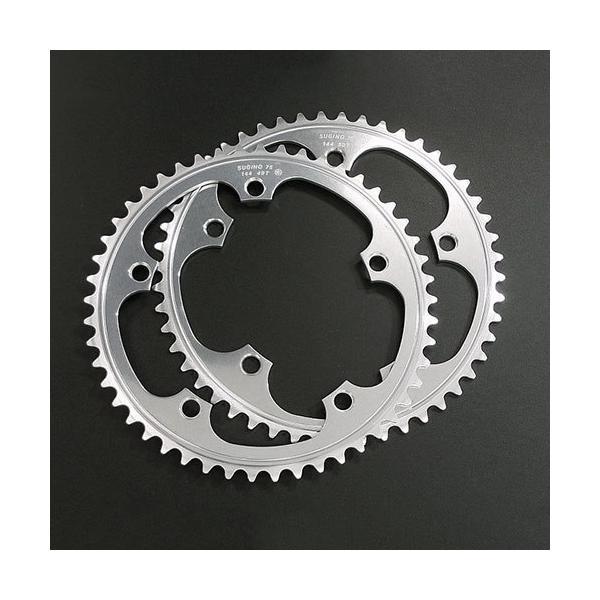 NJS認定のPCD144定番チェーンリング。モデル:SSG144 チェーンリングPCD:144mm歯数:44T/45T/46Tカラー:ポリッシュ SLサイズ:1/8※ご注文の前にご確認ください表示されている在庫情報については、実際の在庫情報...