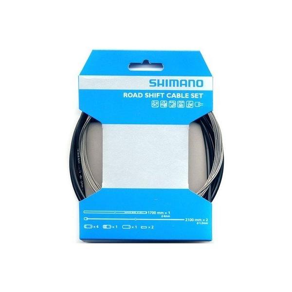 補修用にお得なロード用シフトケーブルセット。自転車1台分です。仕様:ステンレスインナーワイヤー仕様のロードシフトケーブルセットアウターケーブル:1700mm×1本アウターキャップ/インナーエンドキャップ付属カラー:ブラック※ご注文の前にご確...