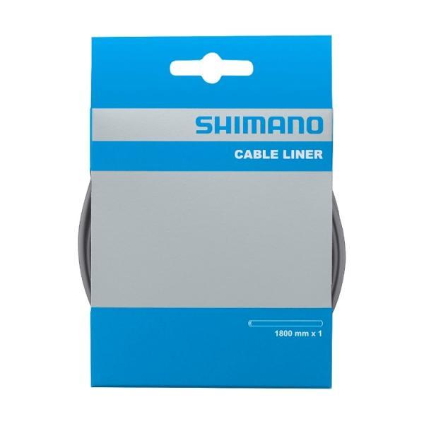 Shimano(シマノ) ケーブルライナー シフト/ブレーキ用 1800mm(1本)直径2mmほどの中空ライナーです。シフト又はブレーキインナーケーブルに使用できます。アウターが無い部分のケーブルが直接フレームに当たるのを防いだり、ケーブル...