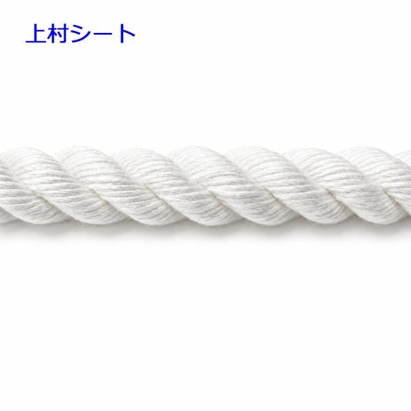 レジャーボートの係船索やアンカーロープ、工事現場等、幅広い用途（汎用性）水に沈む性質を有しておりますので船舶、漁業、マリン用として最適直径18mm （18ミリ）　　　打ち方(撚り方) 3打（3つ打ち）切売り、切り売り、切売、オーダーカット、...