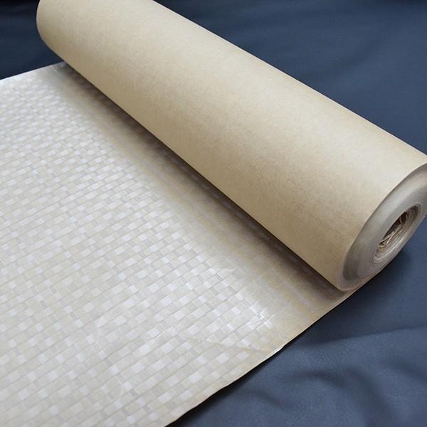格子状にポリエチレンのラミネート加工されているので通常のクラフト紙に比べて強度があり、汎用性が高い商品となります。ダンボールでは梱包できない不定形な商品の荷造り、梱包時に大活躍100m巻きの長尺、業務用タイプとなります。幅が狭い400ｍｍタ...