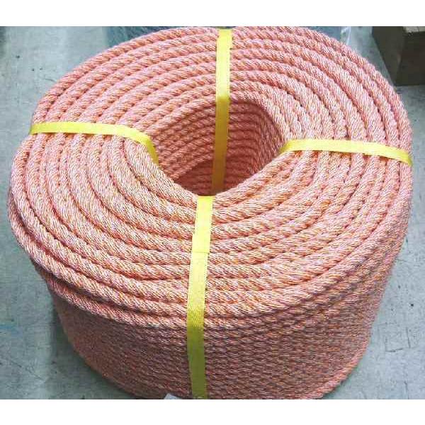 クレポリロープやポリクレロープなど様々な呼び名が御座いますがロープ繊維の配合比率などの違いが多少御座いますが基本的に同一のロープとなります。国産ロープです。ビニロンとポリエチレンとを組み合わせたロープ一般的な作業用ロープ、誘導柵、囲い、陸上...