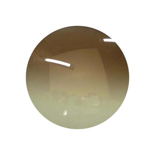 ＣＲ３９プラスチックレンズＵＶカットマロンブラウン50％グラデーション