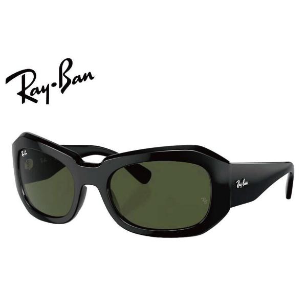 【型番】RB2122 901/31【フレームカラー】ポリッシュ ブラック【レンズカラー】グリーン（可視光線透過率：１３．２％）【Ａ】レンズ横幅：５６　(６カーブDE)【Ｂ】レンズ縦幅：４０【Ｃ】鼻幅：２０【Ｄ】フレーム全幅：約１４０（フロン...