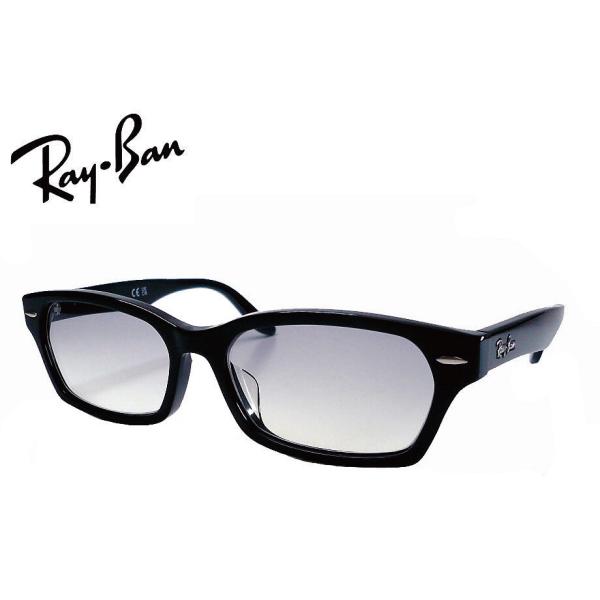 ※こちらの商品のレンズはレイバン純正ではありませんので、ロゴは入りません。■使用フレーム型番：RX5344D-2000　（55□16-145）【フレームカラー】　2000：シャイニーブラック【サイズ】【Ａ】レンズ横幅：５５ミリ【Ｂ】レンズ縦...