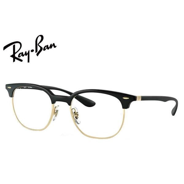 ■型番：RX7186 8151 51-19【カラー】サンドブラック/ゴールド【サイズ】【Ａ】レンズ横幅：５１ミリ【Ｂ】レンズ縦幅：約４２ミリ【Ｃ】鼻幅：１９ミリ【Ｄ】フレーム全幅：約１３８ミリ【Ｅ】フレーム縦幅：約４４ミリ【Ｆ】テンプル長：...