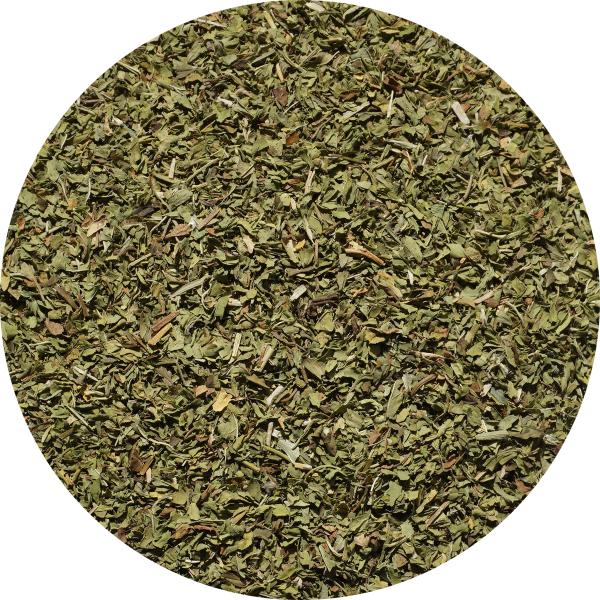 状況によってカットの細かさは変わります、写真はイメージです原産国：トルコ原材料：ミント形態：袋入り賞味期限：300日保存方法：直射日光・高温多湿を避け、冷暗所にて密閉保存下さい。開封後はどうぞお早めにご使用下さい。