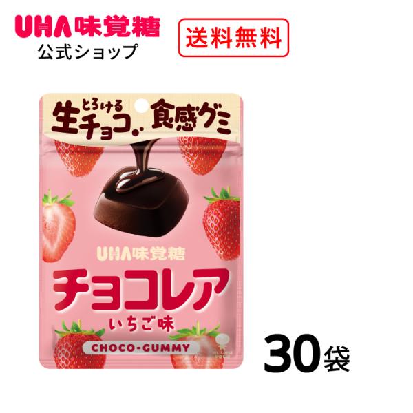 生チョコ食感グミ！？●いちご味チョコレートにマッチするフルーツとして人気の高いいちご味です。いちごのほどよい酸味が加わることで、チョコレートの甘みや深さをより感じることができます。●まるで生チョコ食感噛むと口の中でとろ〜っとろけるなめらか食...