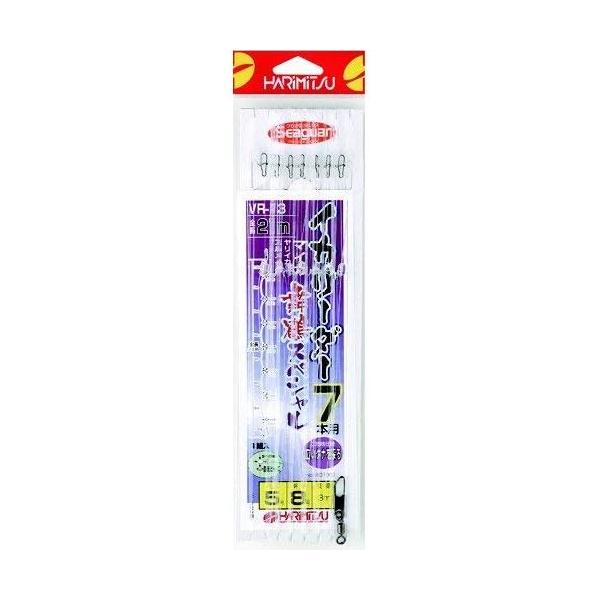 主な対応魚種:ヤリイカ ケンサキイカ イカ素材:フロロカーボン全長:21m / ハリス:5号 / 幹糸:8号7本用回転ビーズ仕様普通郵便につきポスト投函になります。時間指定・配送日指定・土曜.日祝.配達不可 ＊追跡番号なし 郵便事情による遅...