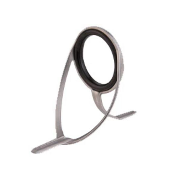 ■CCMNOG：ステンレスフレーム(つや消しシルバーフレーム)+OリングNガイドのミディアムタイプ。※お作りになるロッドの用途、ブランクの特性を確認してからご注文下さい。【推奨用途】シーバス・ジギング・GTロッド など【商品詳細】リングサイ...