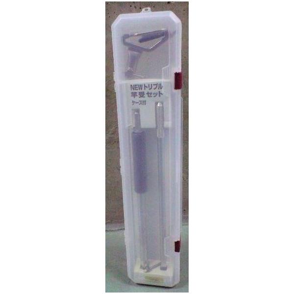 ●仕掛けやヤエンが掛けられるラバー付き●コンパクトに収納●2本のピトンの組み合わせで高さの調整が可能●専用ケース付　●重量：【ピトン（ラバー付上部）】230ｇ 【ピトン本体】300ｇ、●材質：ステンレス製●サイズ：【ピトン（ラバー付上部）】...