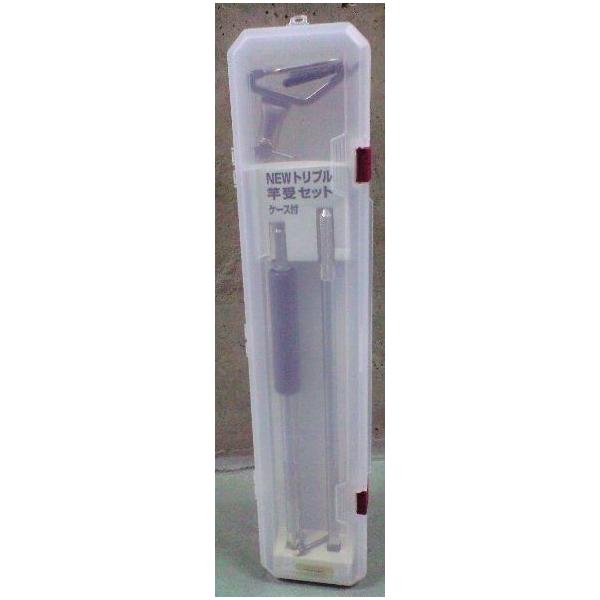 ●仕掛けやヤエンが掛けられるラバー付き●コンパクトに収納●2本のピトンの組み合わせで高さの調整が可能●専用ケース付　●重量：【ピトン（ラバー付上部）】230ｇ 【ピトン本体】300ｇ、●材質：ステンレス製 ●サイズ：【ピトン（ラバー付上部）...