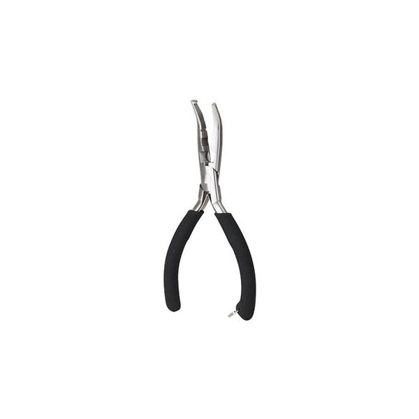 全長15.5cmの多機能プライヤースプリットリングオープナーとして使用可能なスプリットプライヤー。挟む、曲げる、切る、針外しとしても使用可能。手のひらサイズの握りやすいグリップ形状。幅広く使える多機能プライヤーです。●規格：先曲り●全長（c...