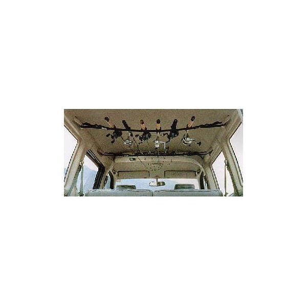 ■取付可能数(本)：6 ■車幅に合わせて長さ調整可能（ベルト取り付け幅：75cm〜150ｃｍ)●ワンピースバスロッドから、トラウトロッド、シーバスロッド、オフショアロッドまで対応。●アシストグリップ＆吸着版使用で、穴あけ不要のワンタッチセッ...