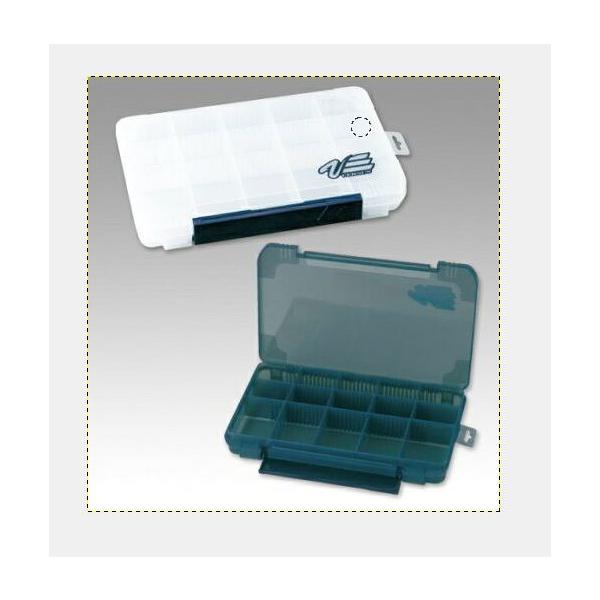 ■40cmバッカンサイズ。VSE-6550に収納可能■サイズ：356×230×50mm■素材：（本体）ポリプロピレン（止具）ABS■仕切板　大4枚・小8枚付き■変形仕切りパターンであらゆるルアーをひとまとめに収納可能■ワームプルーフ