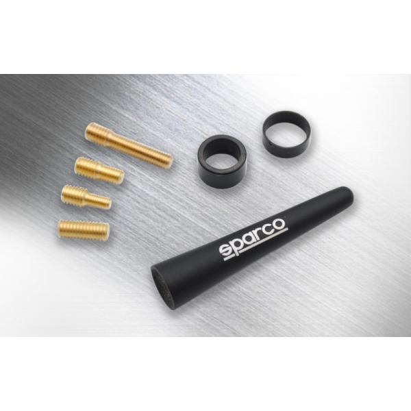 レース・ラリーパーツで名高いイタリアの名門「ｓｐａｒｃｏ」社のライセンスモデル！愛車をクールにドレスアップ！国内の「AM/FM」周波数に適合します。純正アンテナがネジ式で外れれば、該当するネジ径で簡単装着！◆SPA434 65mmタイプ◆商...
