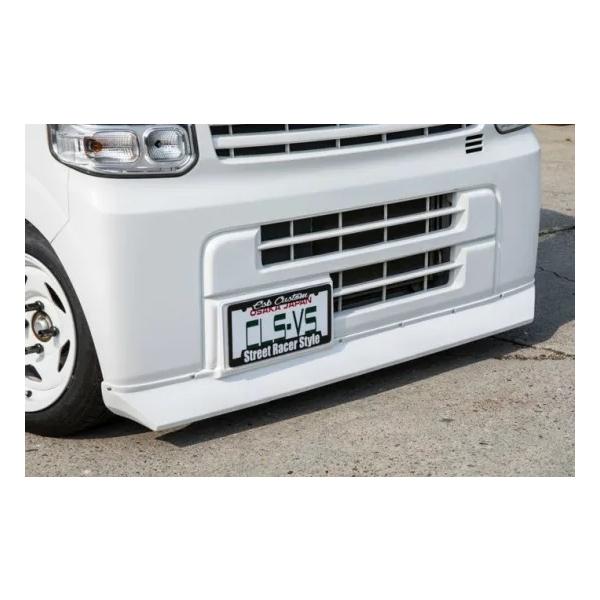 ブランド：CLS VS　（バンシリーズ)品名：フロントスポイラー（ビス付属）適合：スズキ エブリィ DA17V マツダ スクラム DG17V ニッサン NV100 DR17V材質：FRP製品　未塗装　黒ゲルコート仕上げ納期について：受注生産...