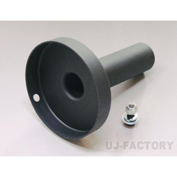 サイズ：90パイ (出口側径 86mm × 全長 120mm × パイプ径 28mm)※製品誤差及び計測誤差等による若干のサイズの誤差はご容赦願います。●対応発送方法：宅配便(地域別送料)