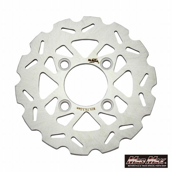 【商品説明】Mr Quick製 ホンダ CT125 ハンターカブ 190mm ウェーブリアディスク シルバー。ウェーブ形状でフロント周りのカスタムにおススメです。純正ディスクと同じサイズなのでノーマルキャリパーのままで、取付け可能です。【適...