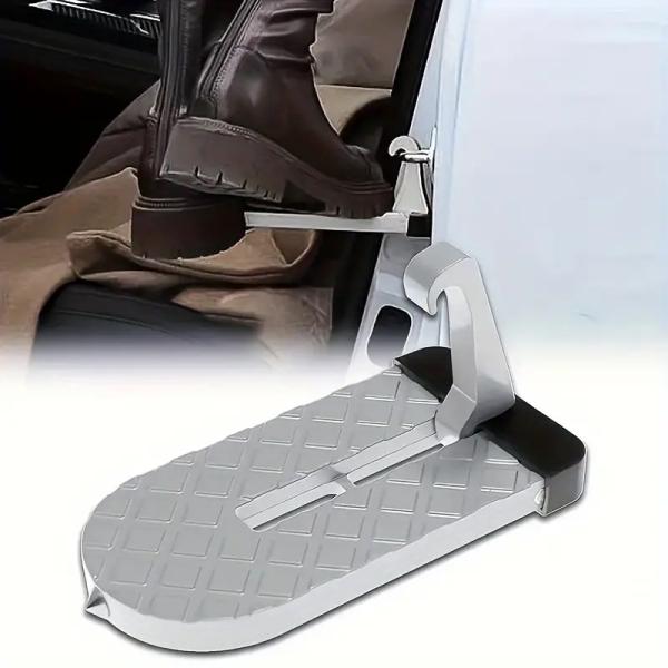 ドアフックに引っ掛けるだけで洗車時、ワックス掛けルーフラック等の荷物の積み下ろしの時にとても便利です。緊急脱出用のハンマーとしても活躍します。車内のドアポケットやダッシュボードに入るコンパクトサイズ。ゴム製のパッキン付のため車体を傷つけずに...